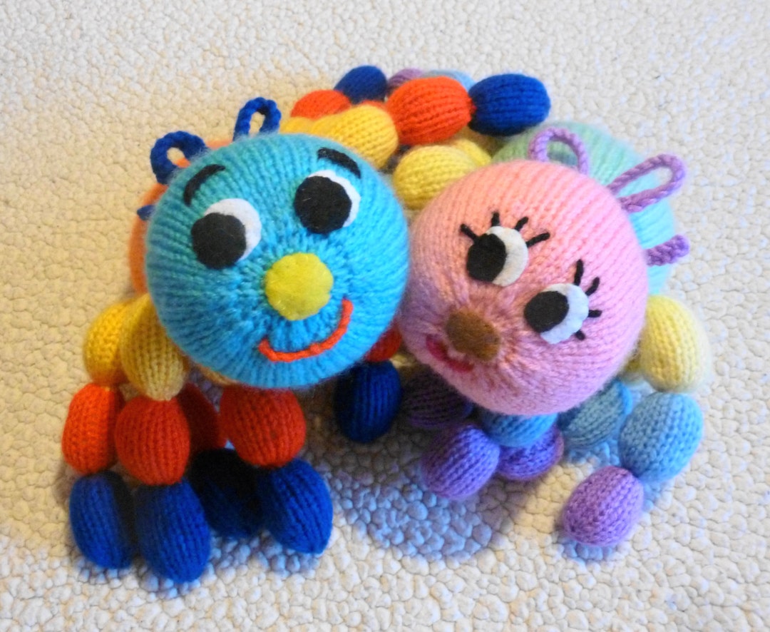 Selina Silk & Wilbur Webb Spiders Baby Toy Knitting Pattern - Etsy