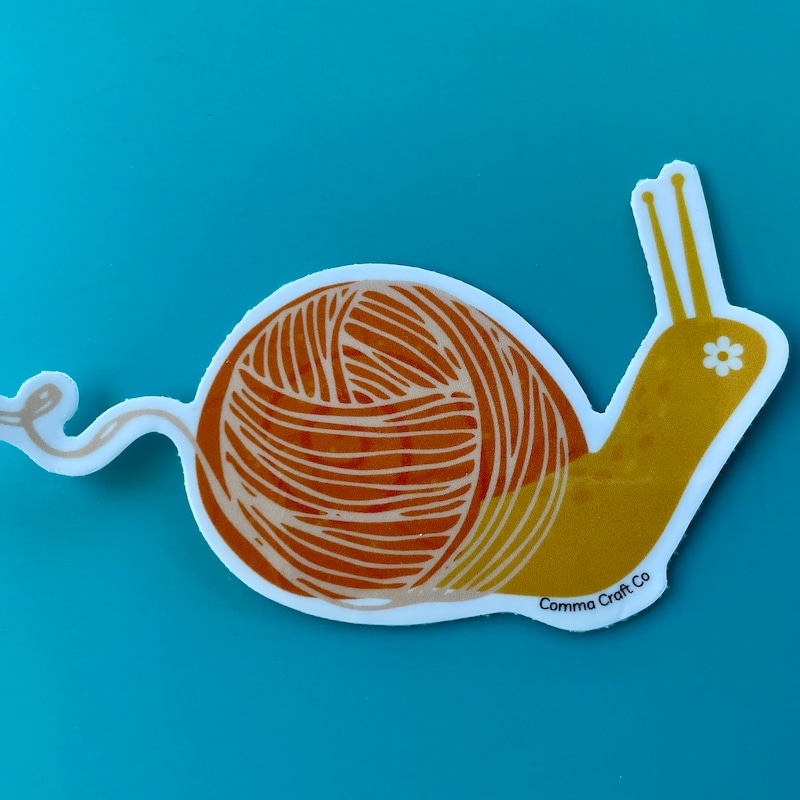 Knit Art Stickers - Etsy