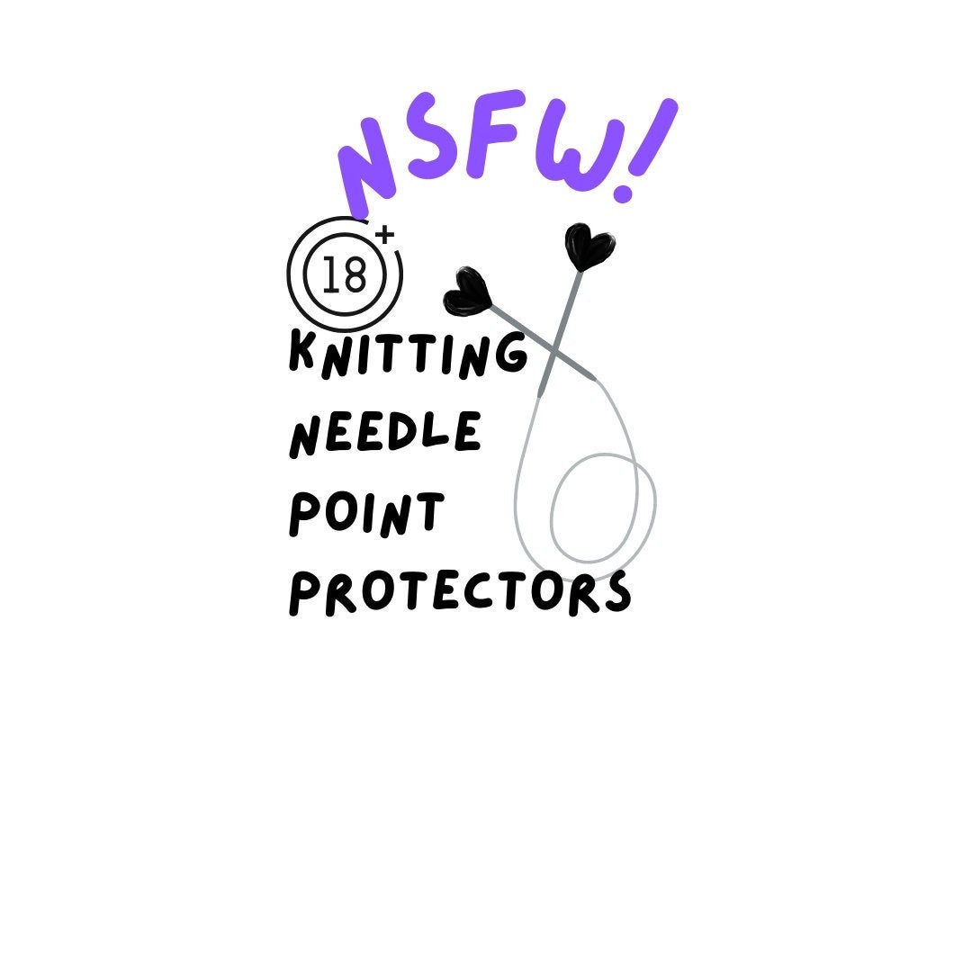Knitting Needle Point Protectors, Knitting Needle Stoppers Knitting ...