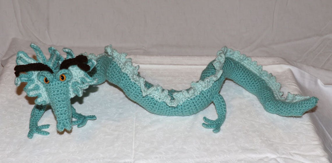 Dragon Handmade Amigurumi Crochet Chinese Dragon | Etsy