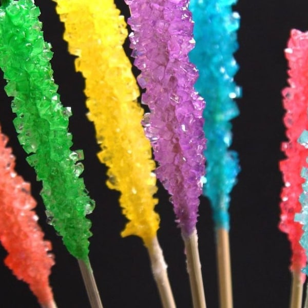 Rock Candy Sticks - Etsy