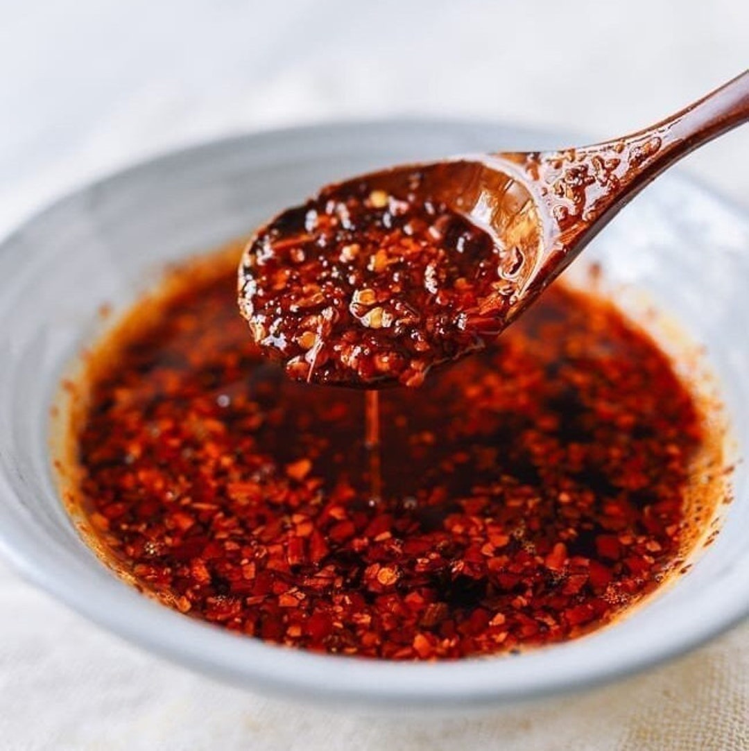 Hot Chili Oil Chinese Style Chili Oil Chili Pepper Oil - Etsy