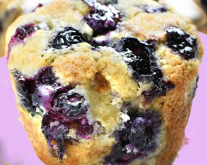 Blueberry Cream Cheese Muffins. Homemade Muffin Pack | for Summer ...