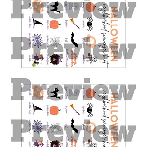 Kids Halloween Fun Printable Pack, Halloween Movie Night, Halloween ...