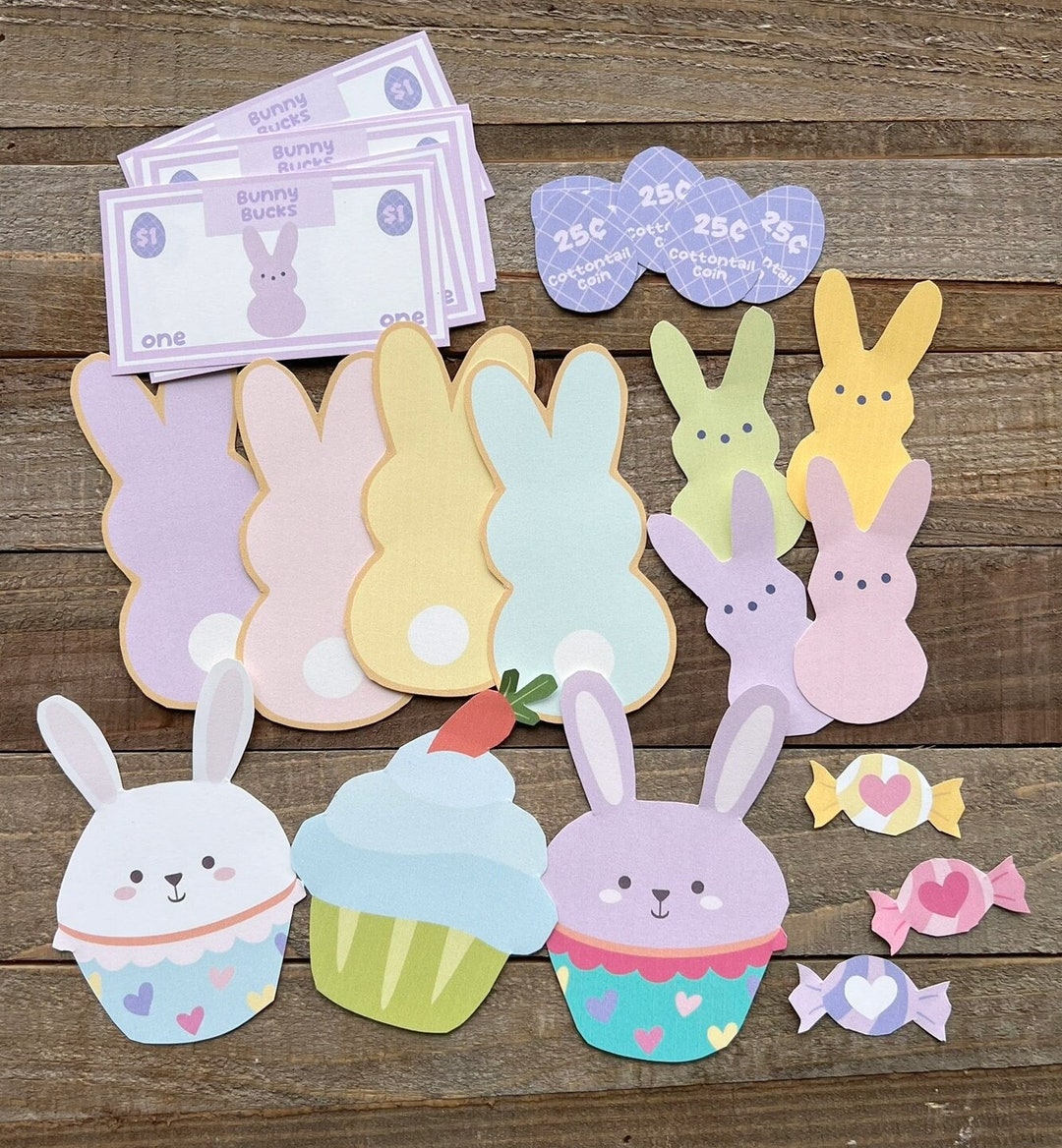 Easter Bunny Bakery Dramatic Play Printable | Easter Pretend Play ...