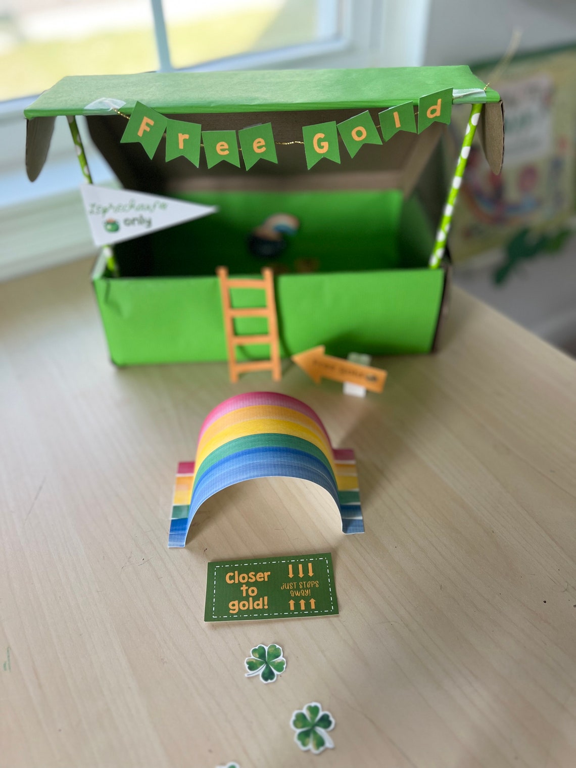 Saint Patrick's Day Leprechaun Trap Printable, St. Patrick's Day ...