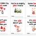 Printable Forest Themed Valentine's Day Cards for Kids, Classroom ...