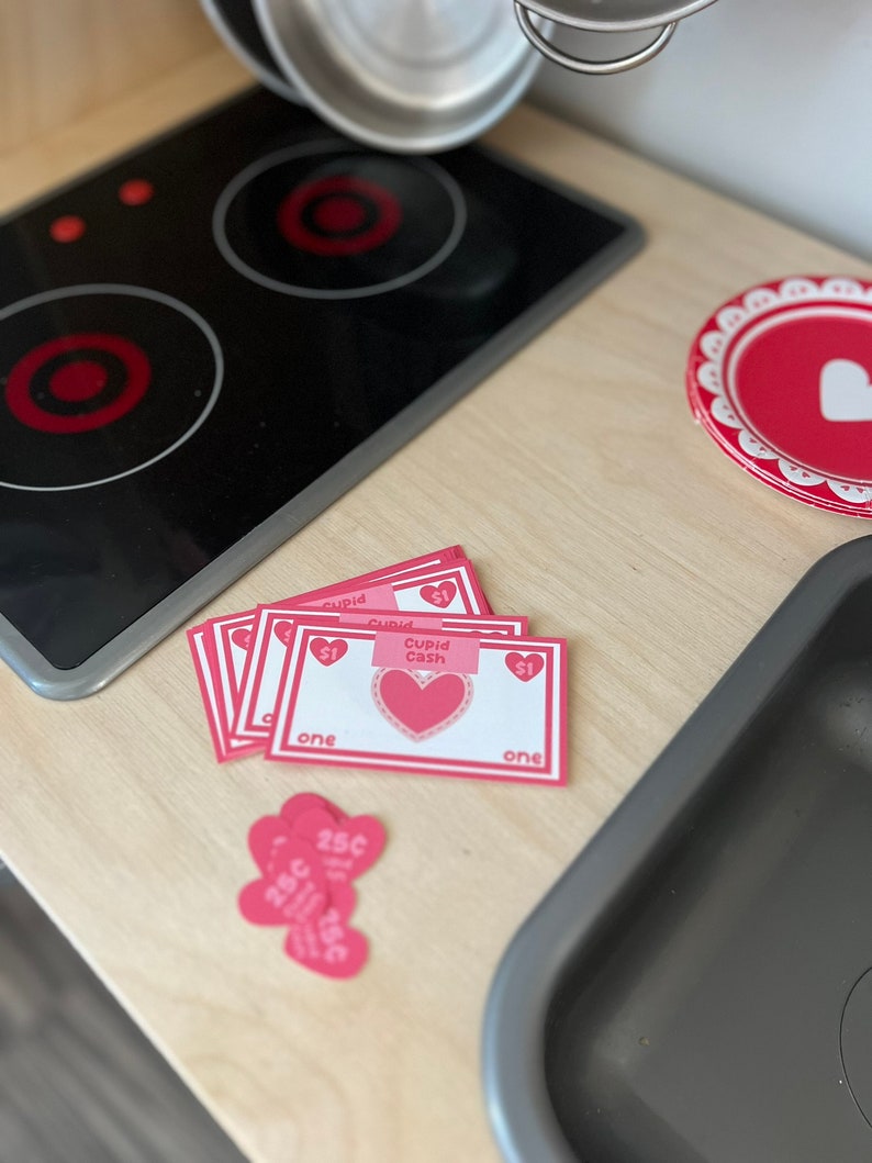 Valentine's Day Cafe Dramatic Play Printable| Pretend Play Printable ...