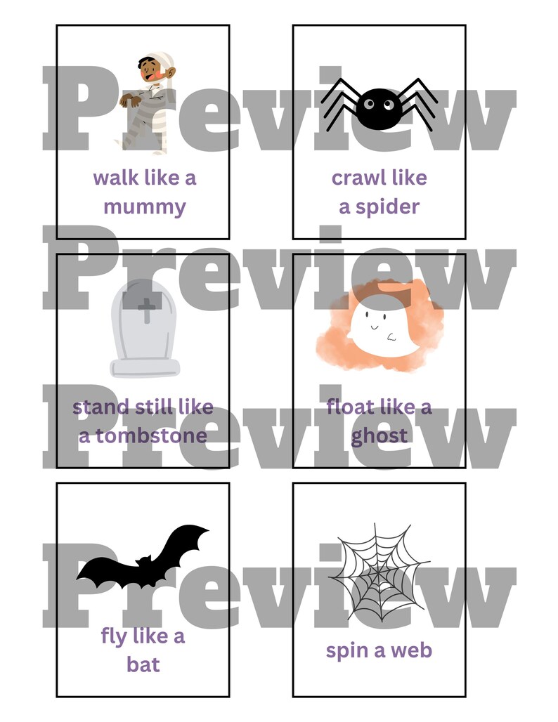 Kids Halloween Fun Printable Pack, Halloween Movie Night, Halloween ...