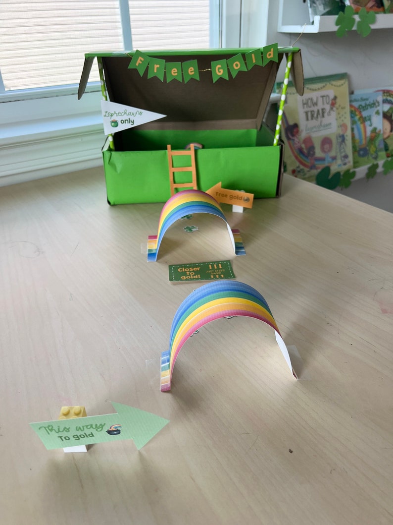 Saint Patrick's Day Leprechaun Trap Printable, St. Patrick's Day ...