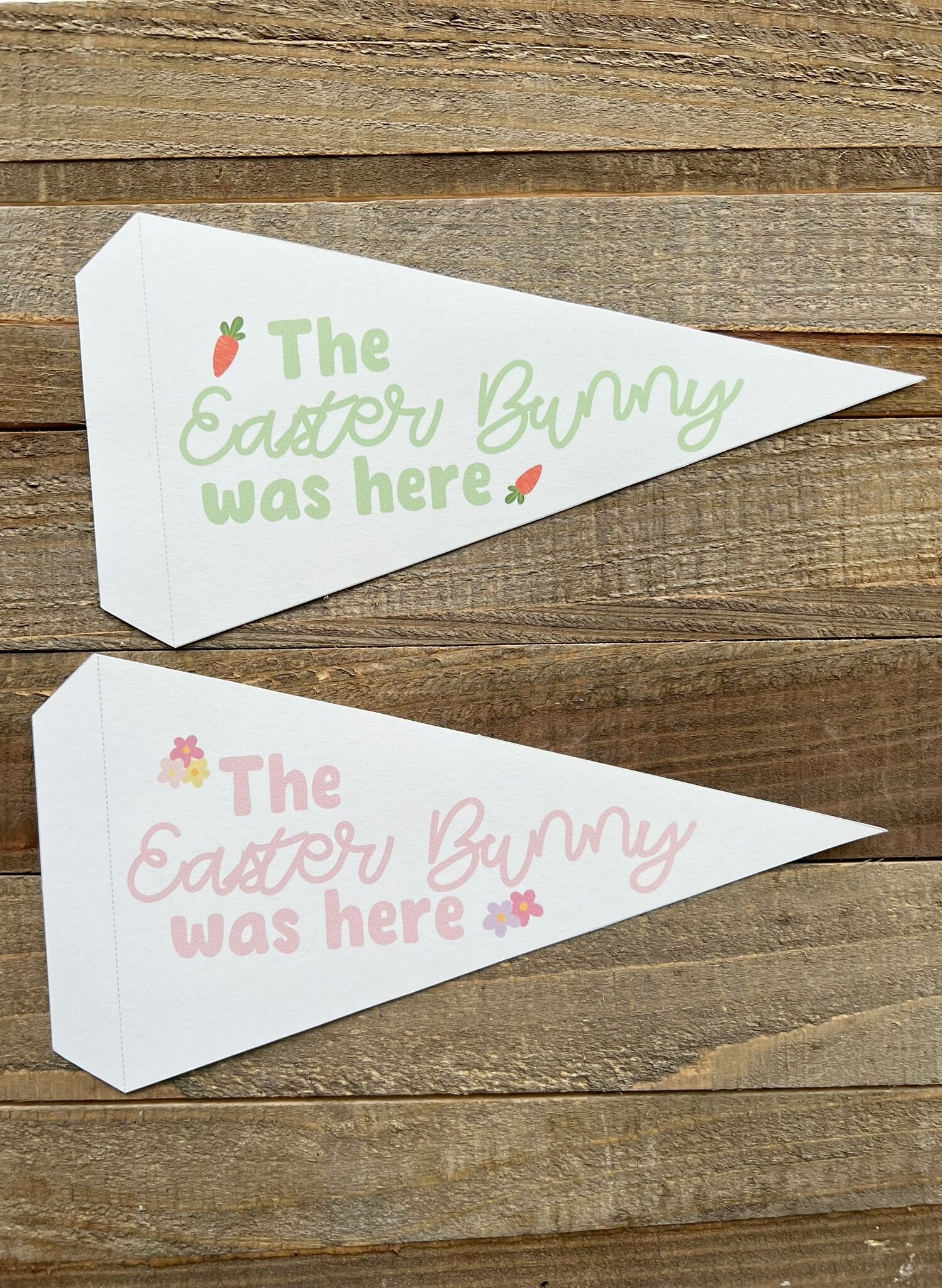 Easter Pennant Flag Digital Printable - Etsy