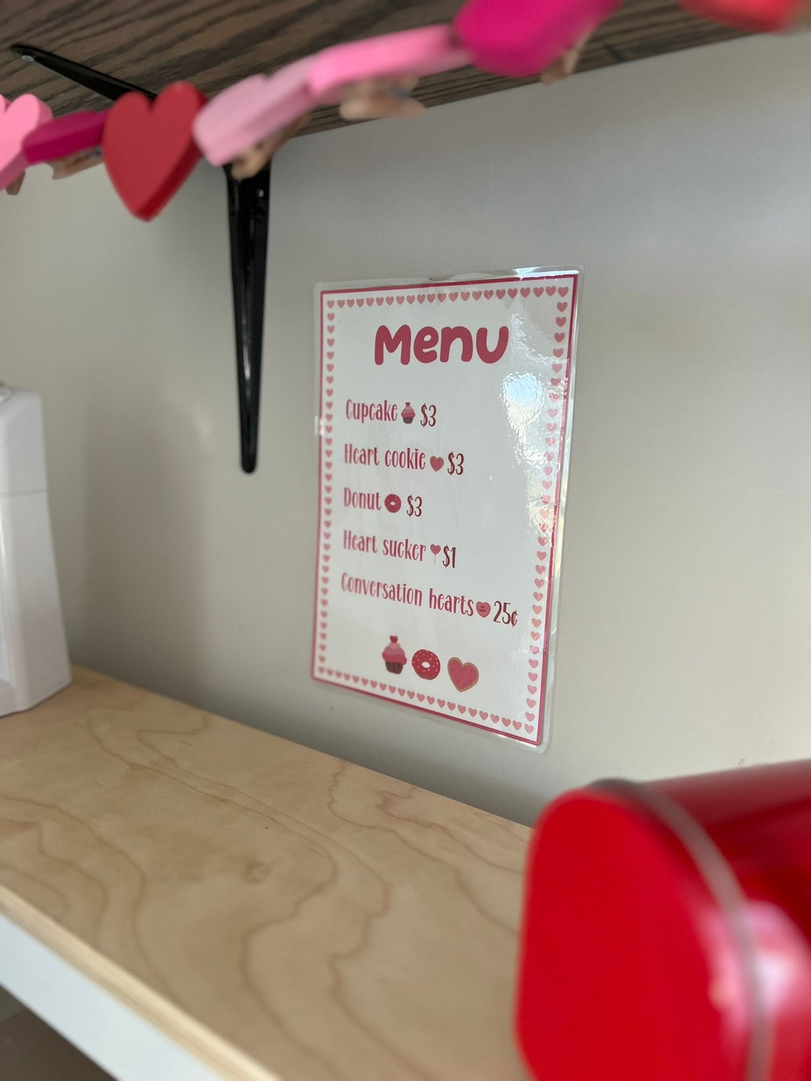 Valentine's Day Cafe Dramatic Play Printable| Pretend Play Printable ...