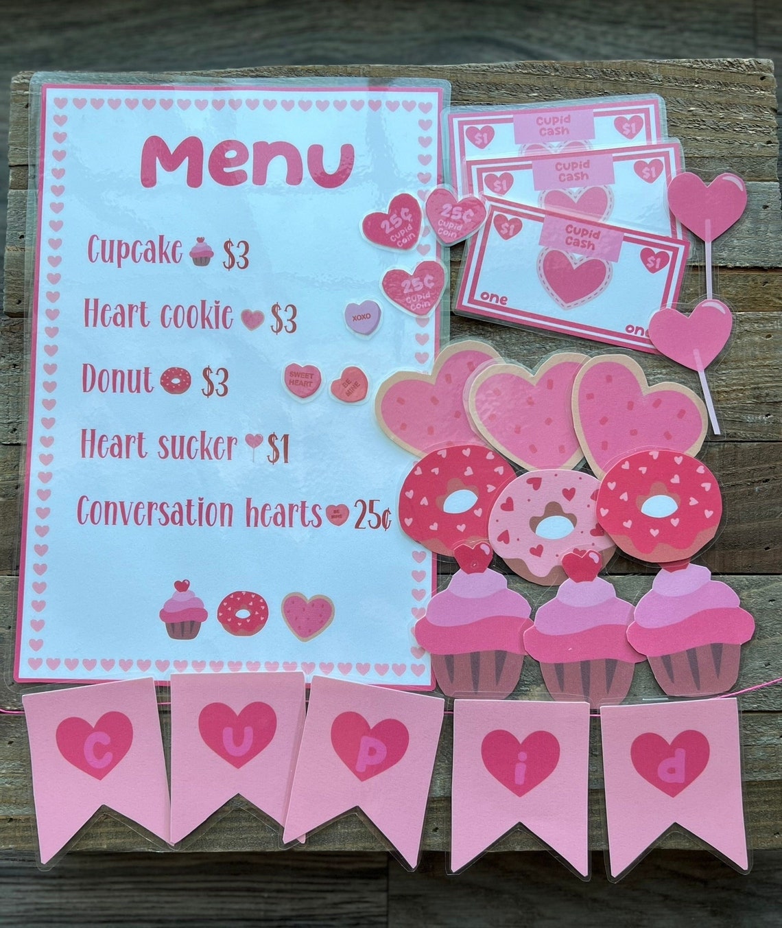 Valentine's Day Cafe Dramatic Play Printable| Pretend Play Printable ...