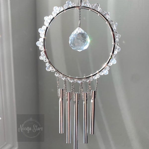 Crystal Wind Chimes - Etsy
