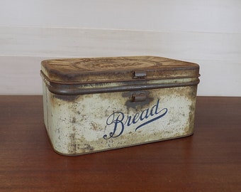 Vintage bread box | Etsy
