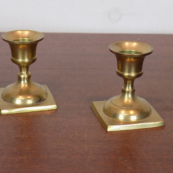 Brass Candlestick Holder - Etsy