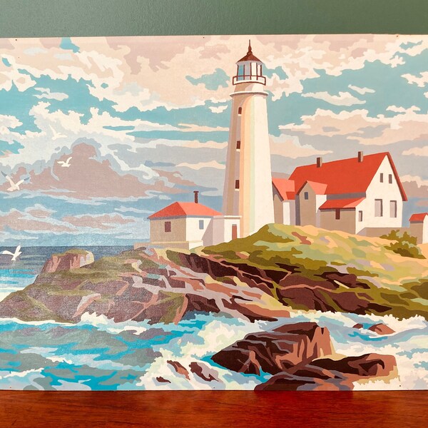 Vintage Paint by Number - Etsy