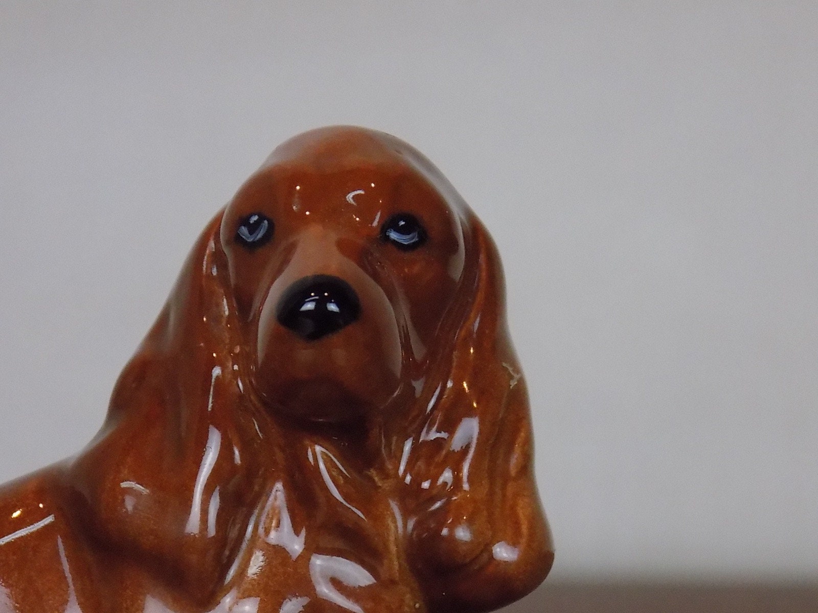 Vintage Cocker Spaniel Dog Figurine - Etsy