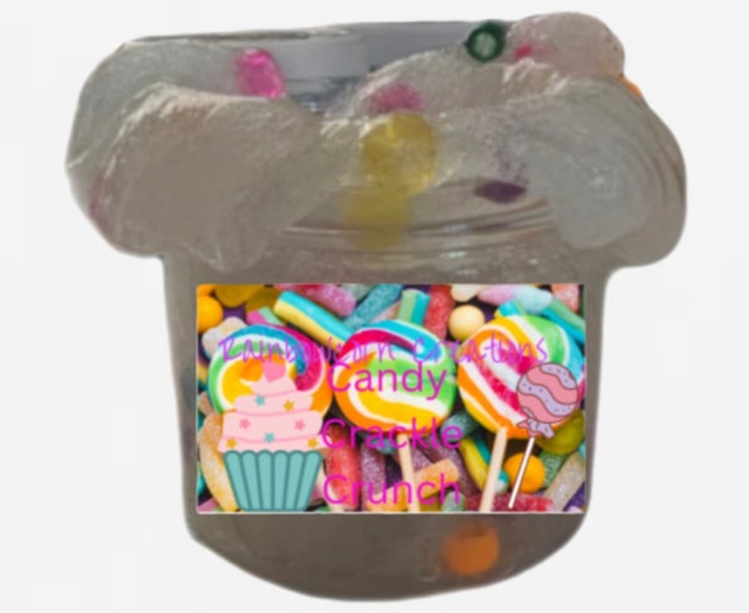 Candy Crackle Crunch Bead Slime - Etsy