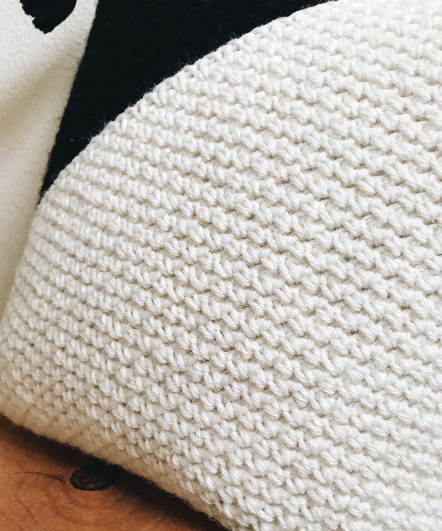 CROCHET PATTERN ⨯ Color Block Square Pillow With Tassels ⨯ the Boucan ...
