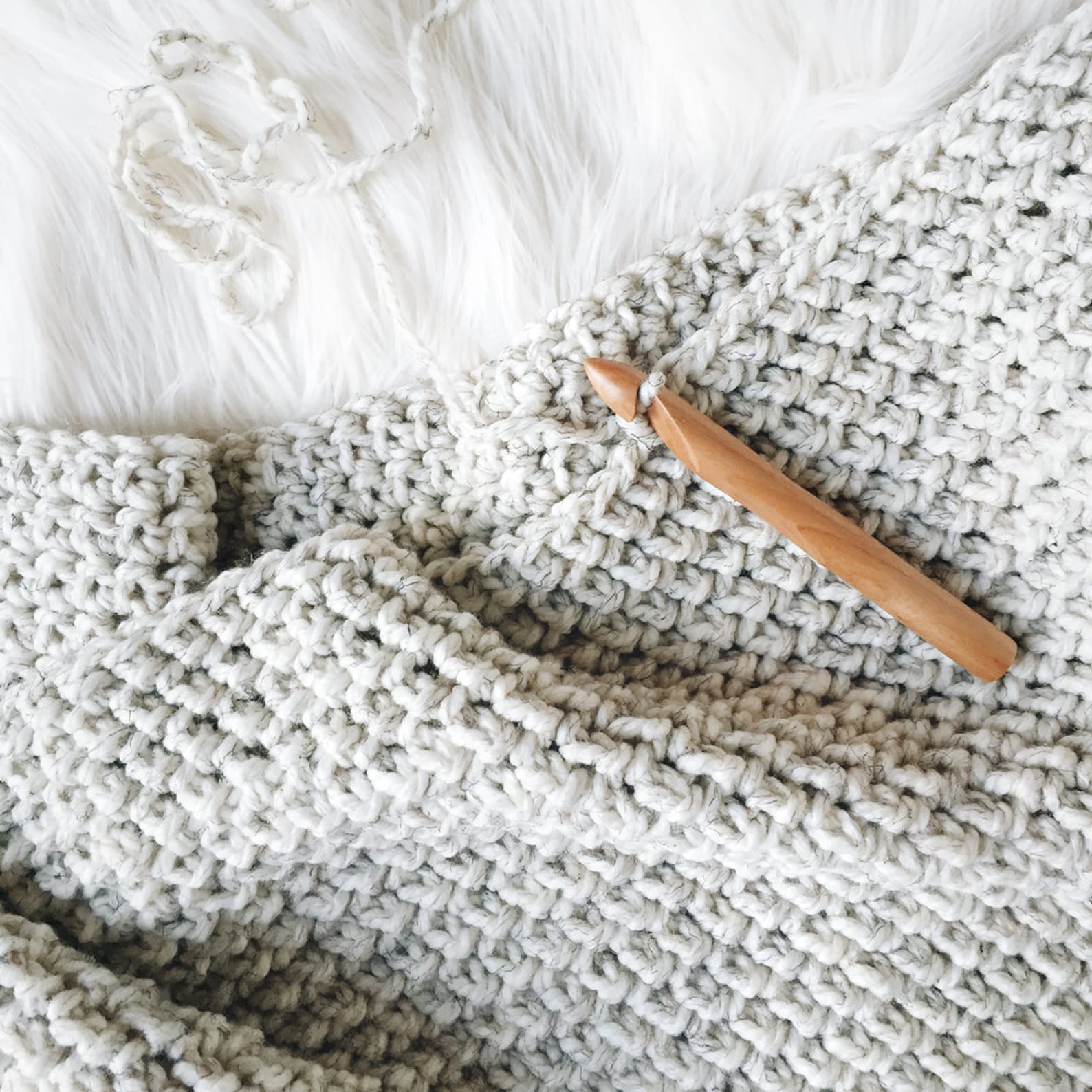 CROCHET PATTERN Crochet Infinity Blanket Scarf Chunky the - Etsy