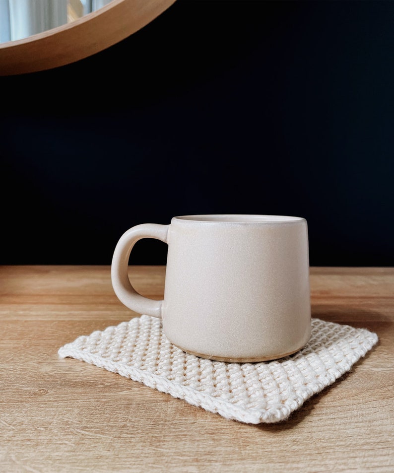 CROCHET PATTERN Coffee Honeycomb Texture Trivet Coaster - Etsy
