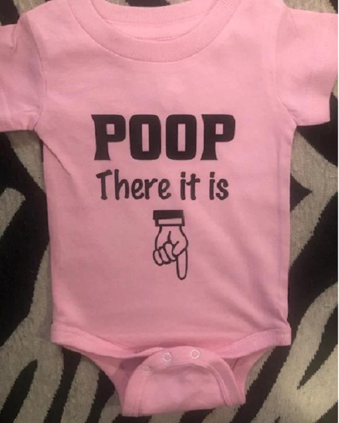 Funny Pooping Baby Onesie ® - Infant One Piece Bodysuit - Poop Humor ...