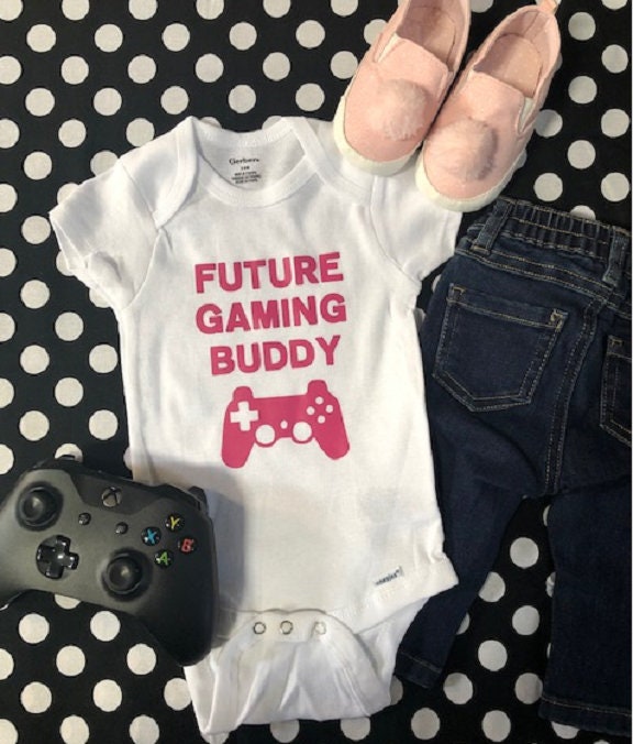 Video Game Baby Onesie ® Gamer Baby Onesie® Gaming Onesie® - Etsy