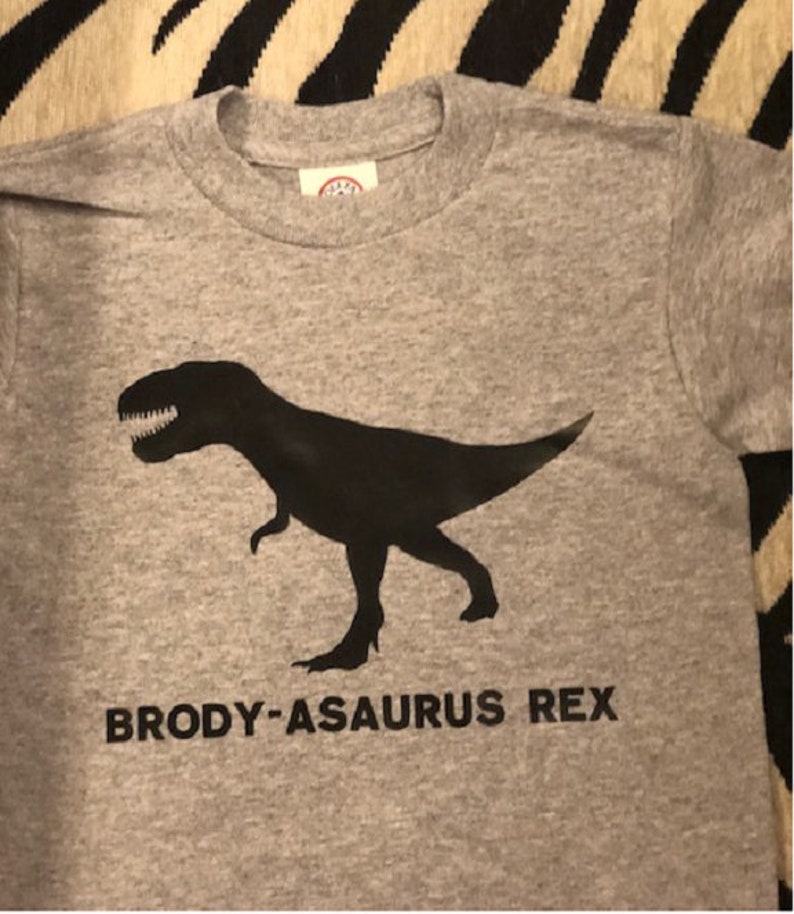 Tyrannosaurus Rex Shirt Toddler Dinosaur Tshirt Toddler | Etsy