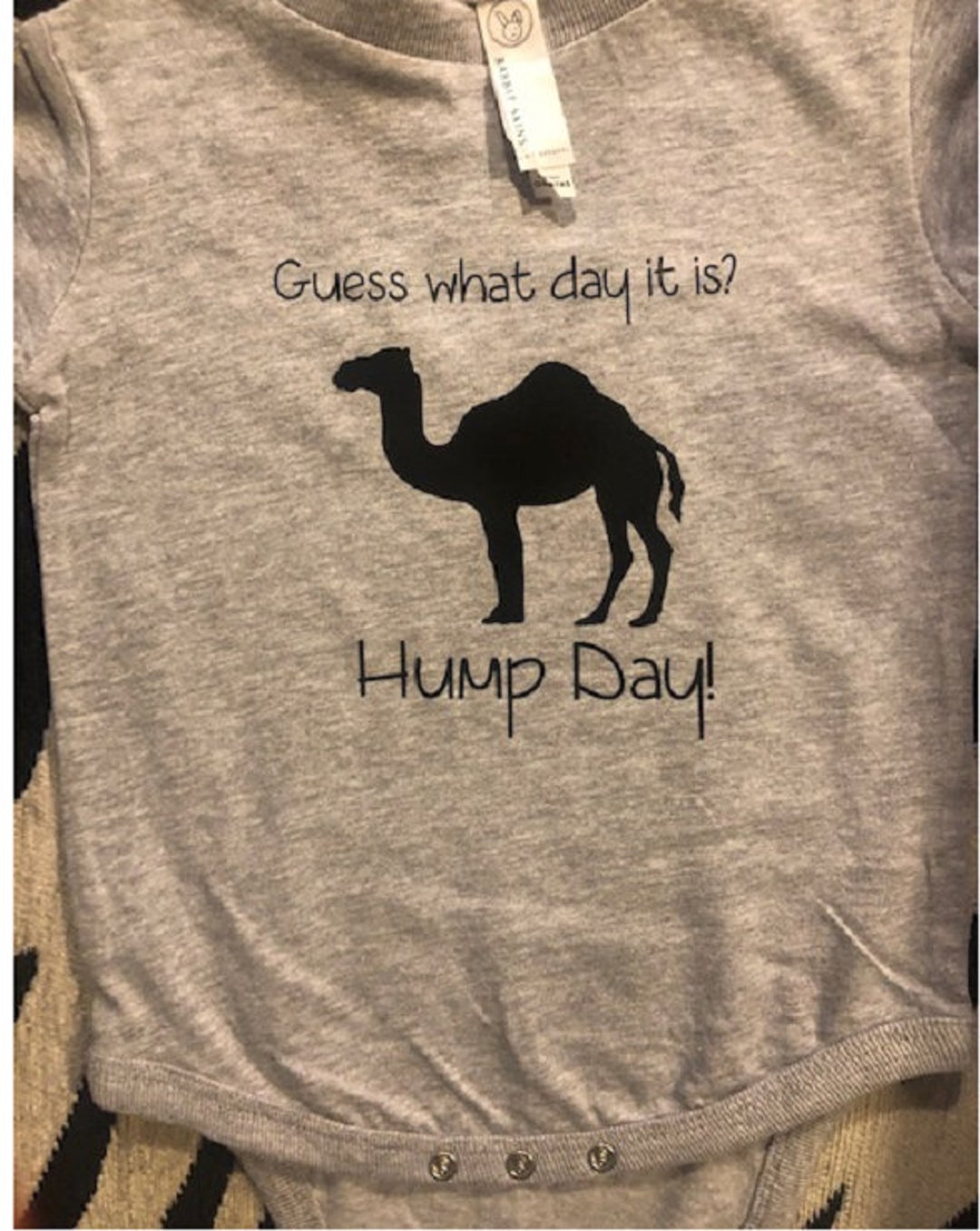 Hump Day Camel Baby Onesie ® - Funny Infant Bodysuit One Piece Clothes ...