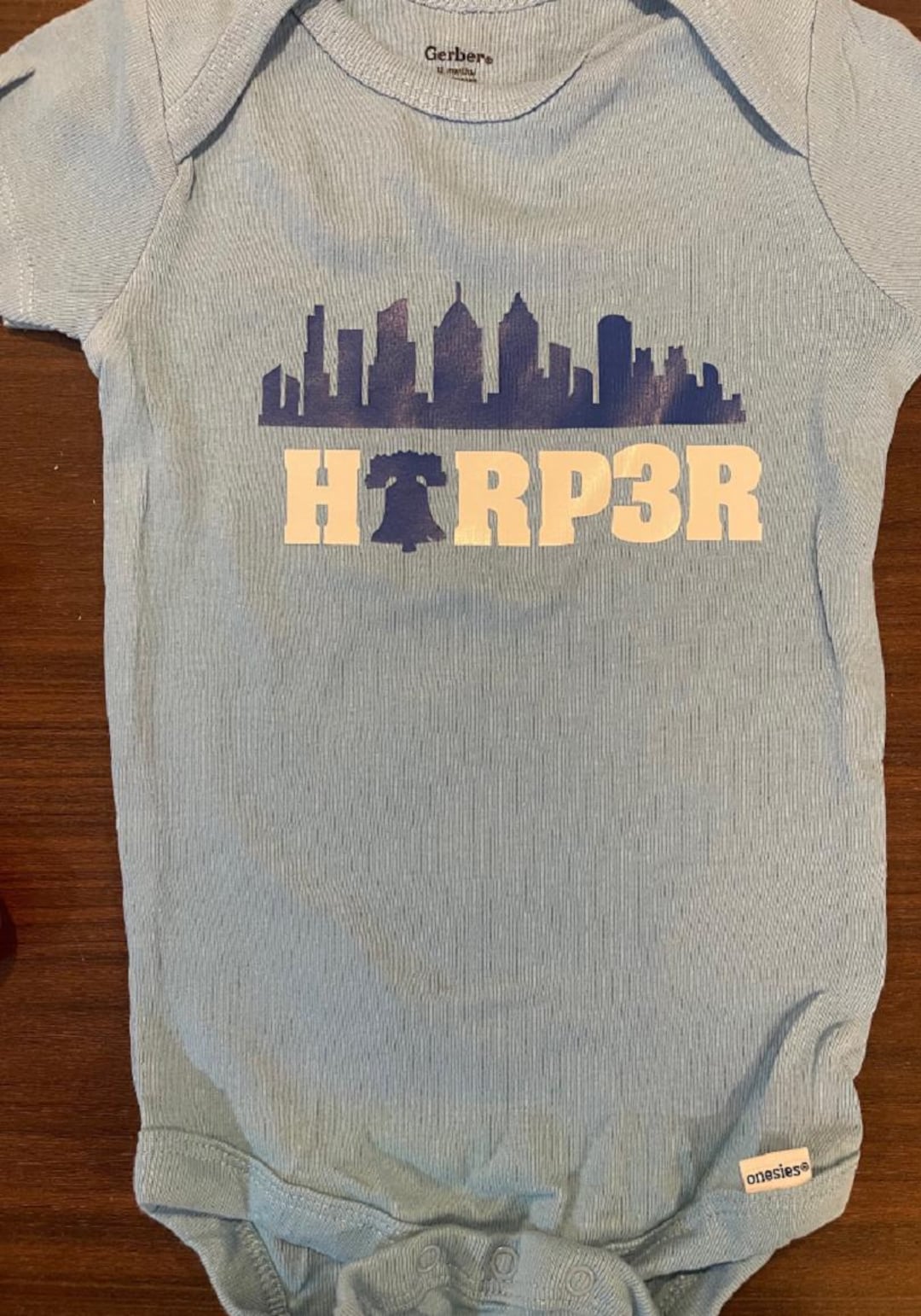 Bryce Harper Baby Onesie ® Philadelphia Baseball Infant One Piece ...