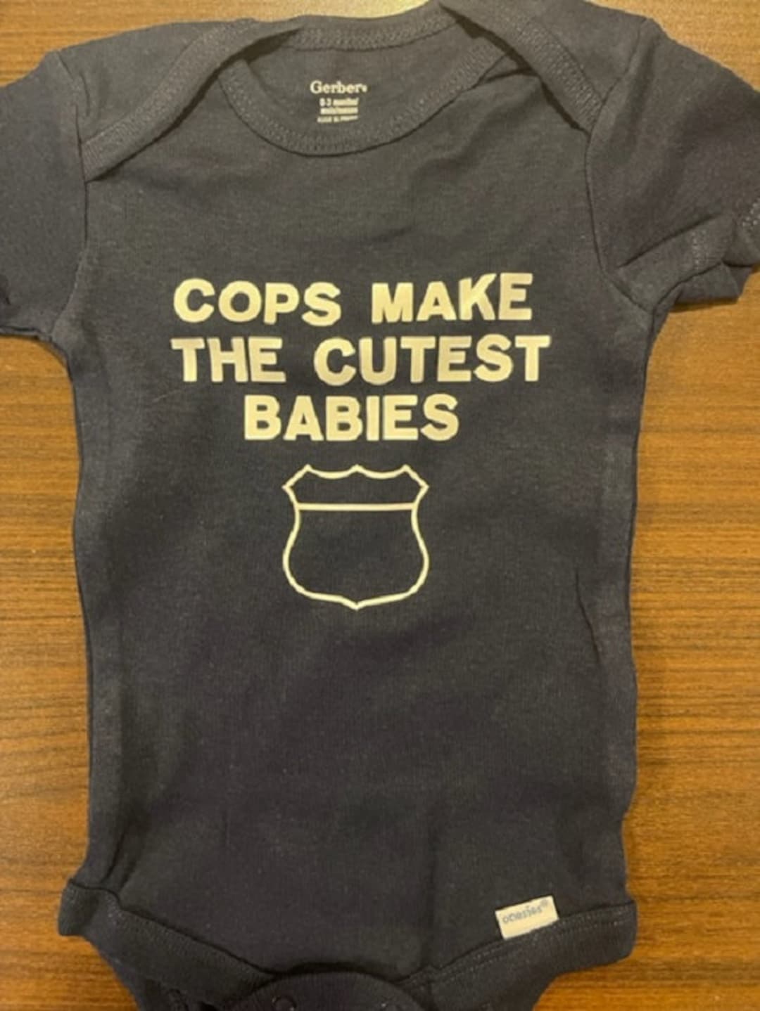 Police Baby Onesie ® Cop Baby Onesie ® Funny Police Onesie ® Cop Infant ...