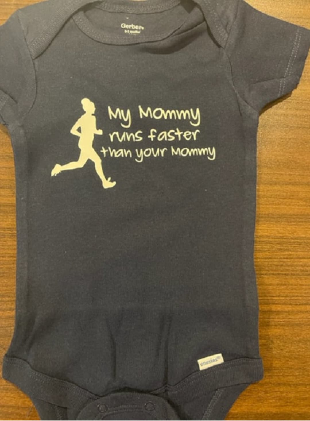 Running Baby Onesie ® Mommy's Running Buddy Running Infant Shirt Future ...