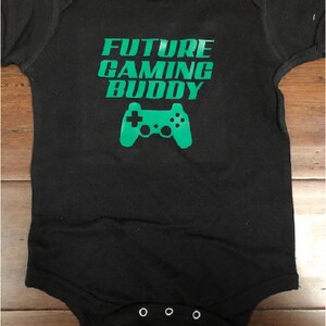 Future Gaming Buddy Video Game Baby Clothes Video Game Baby ...