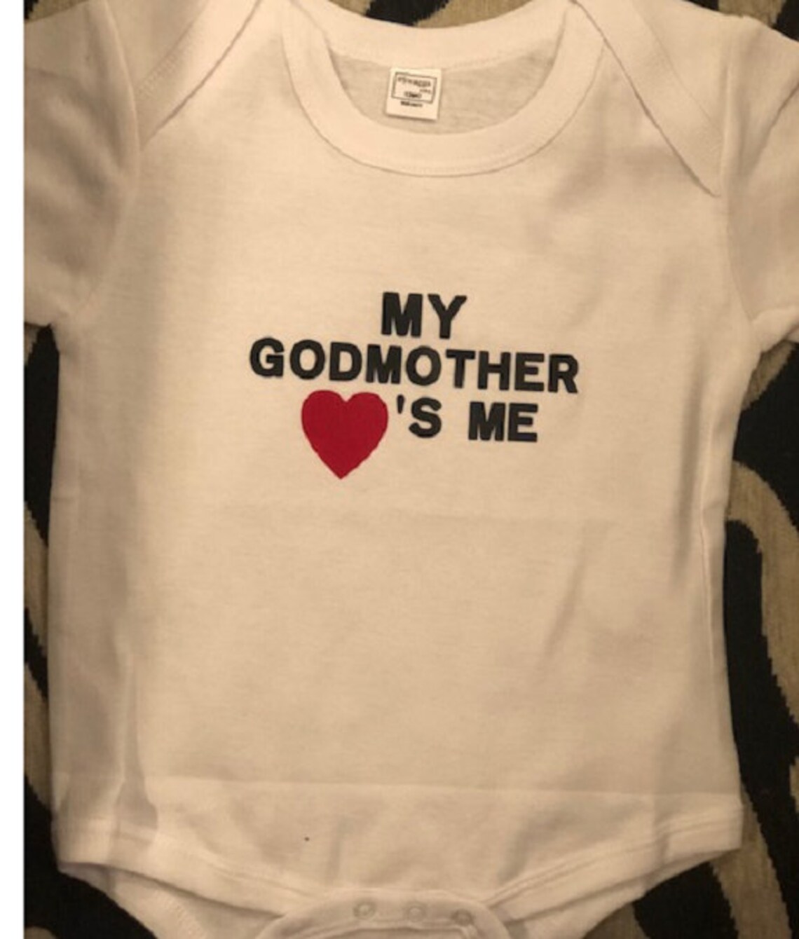Godmother Baby Onesie ®- Godchild Infant One Piece - Godson Gift ...