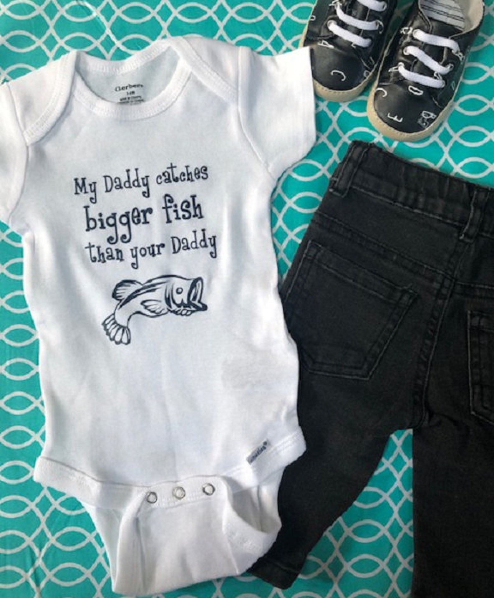 Fish Baby Onesie® Fishing Baby Onesie® Fishing Baby - Etsy