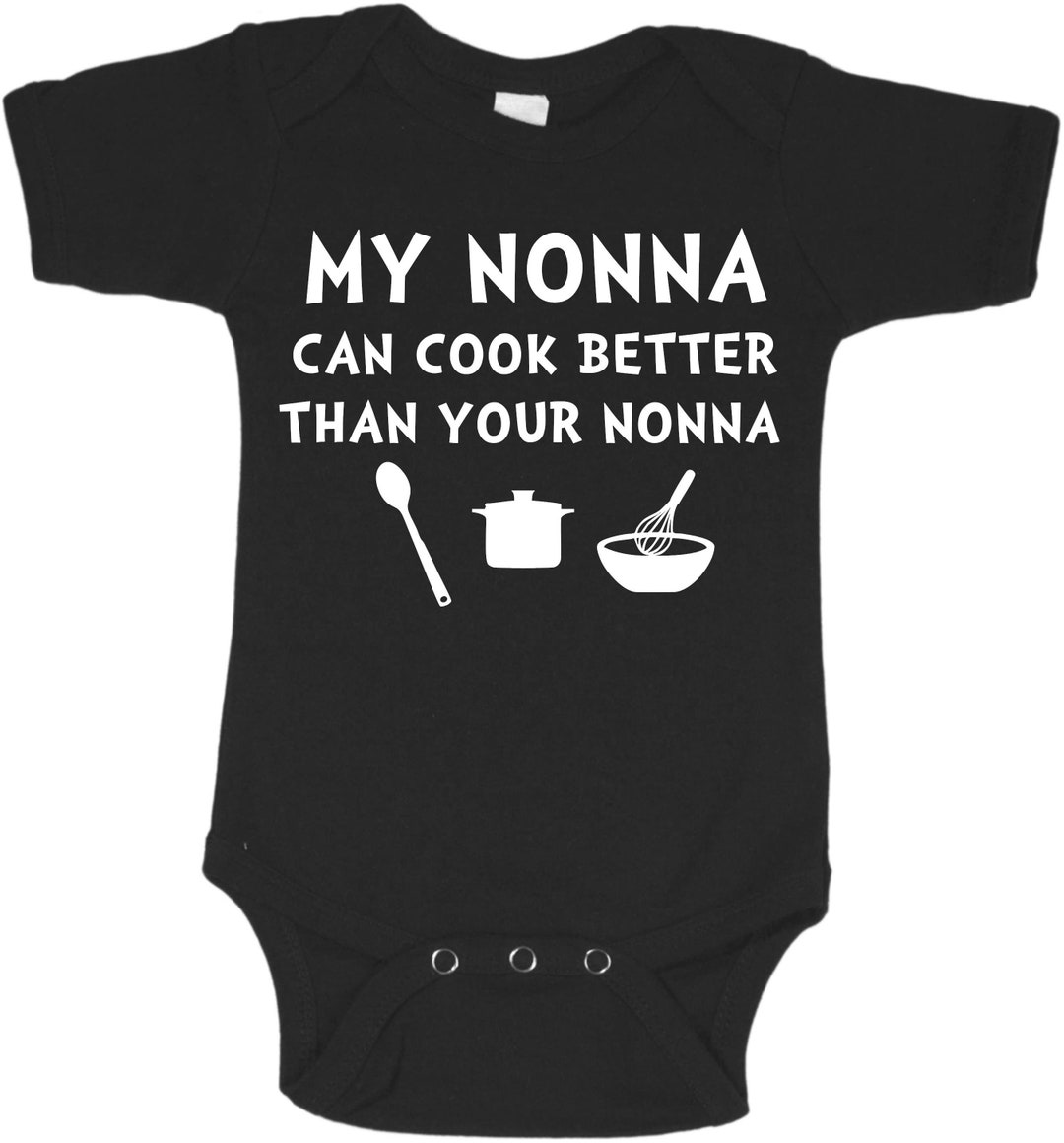 Nonna Cooking Baby Onesie ®: Funny Italian Infant Bodysuit One Piece - Etsy