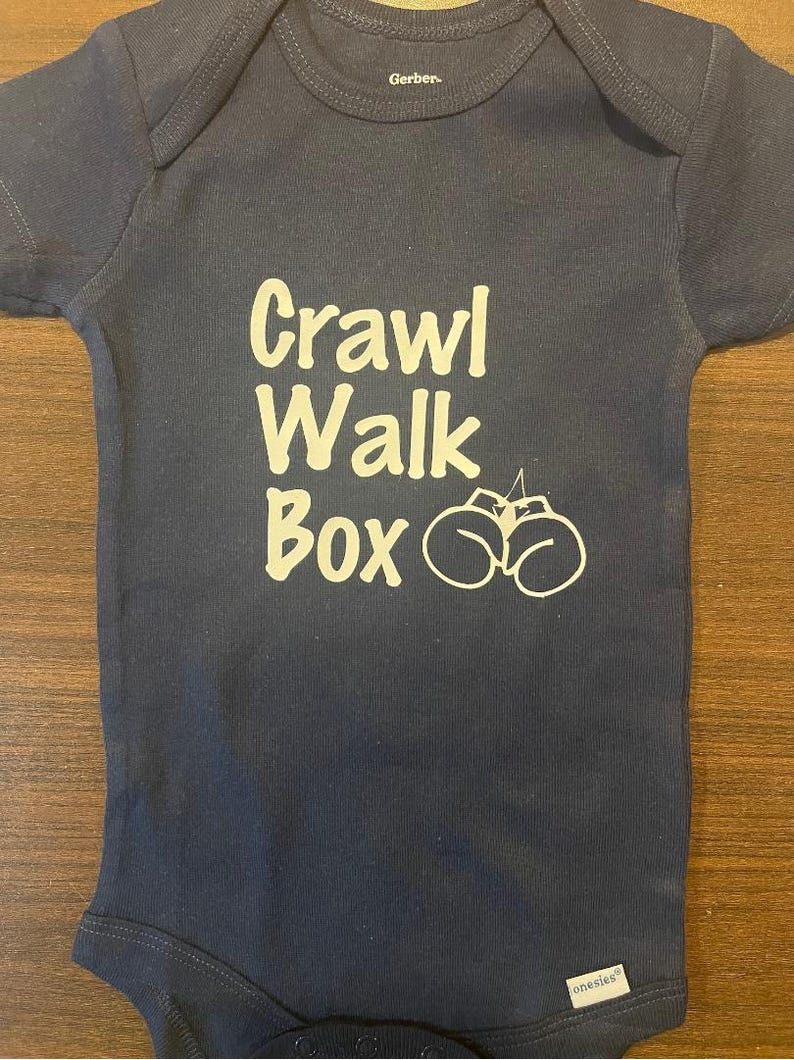 Boxing Baby Onesie ®: Future Boxer Infant Bodysuit One Piece - Shower ...
