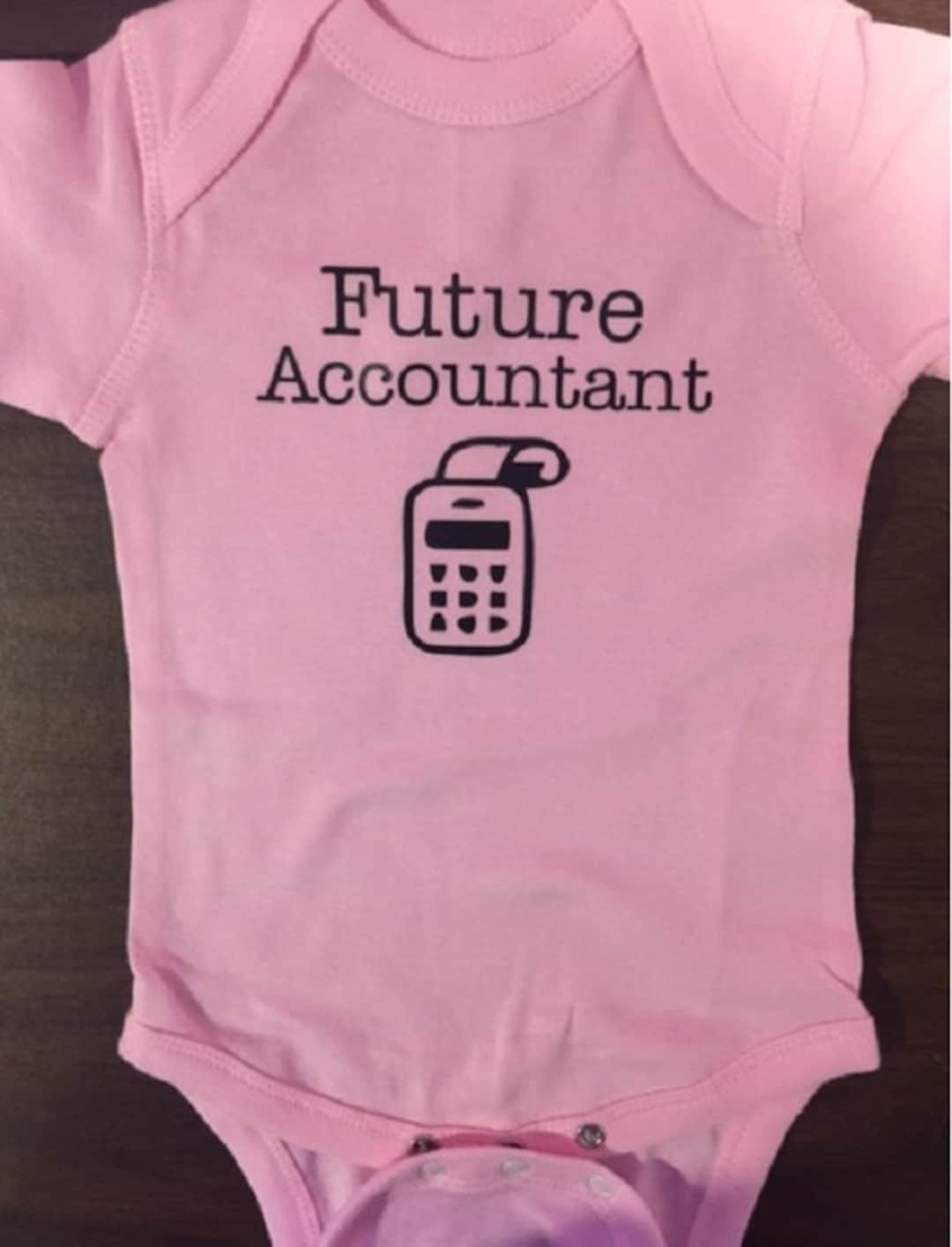 Accountant Baby Onesie® - Future Accountant -infant Accountant - Baby ...
