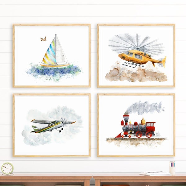 Transportation Art - Etsy