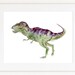 Dinosaur Art, Tyrannosaurus Rex Print, T-rex Art Print, Dinosaur ...