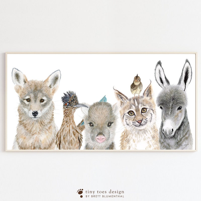 Roadrunner Nursery Art - Etsy