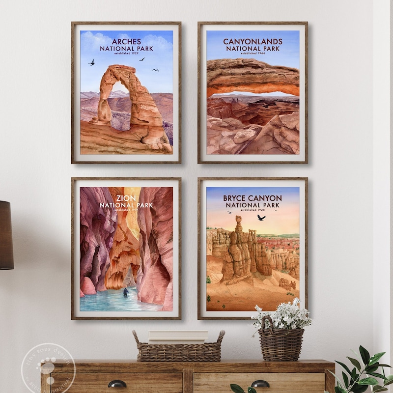 Utah National Parks - Etsy