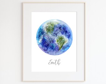 Earth Science Wall Art - Etsy