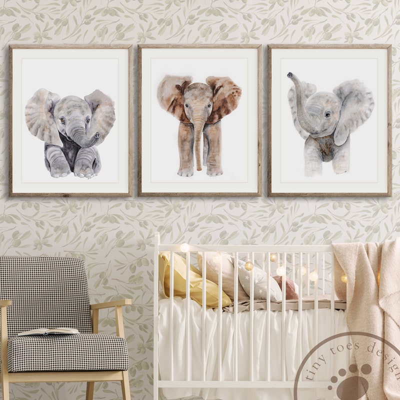 Elephant Room Decor - Etsy
