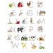 Farm Alphabet Nursery Print Farm ABC Wall Art Farm Alphabet | Etsy