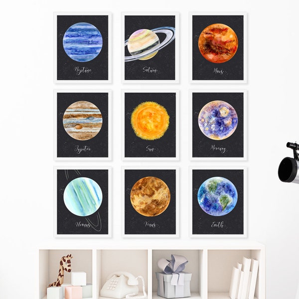 Space Wall Art - Etsy