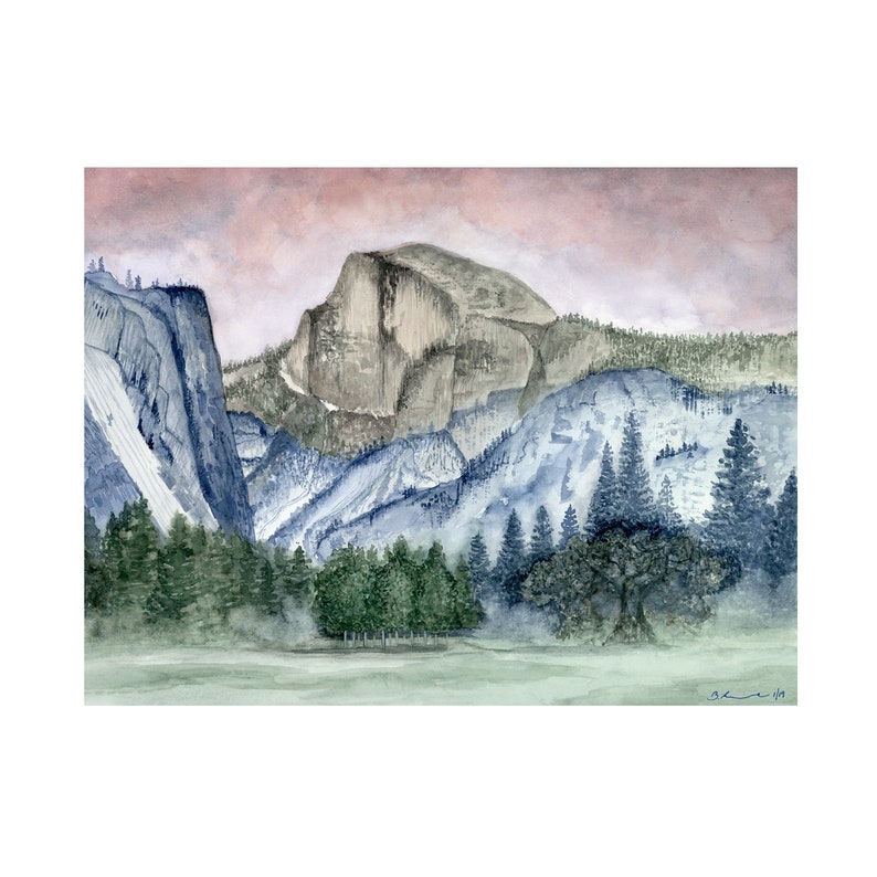 Yosemite National Park Yosemite Park Yosemite Print - Etsy