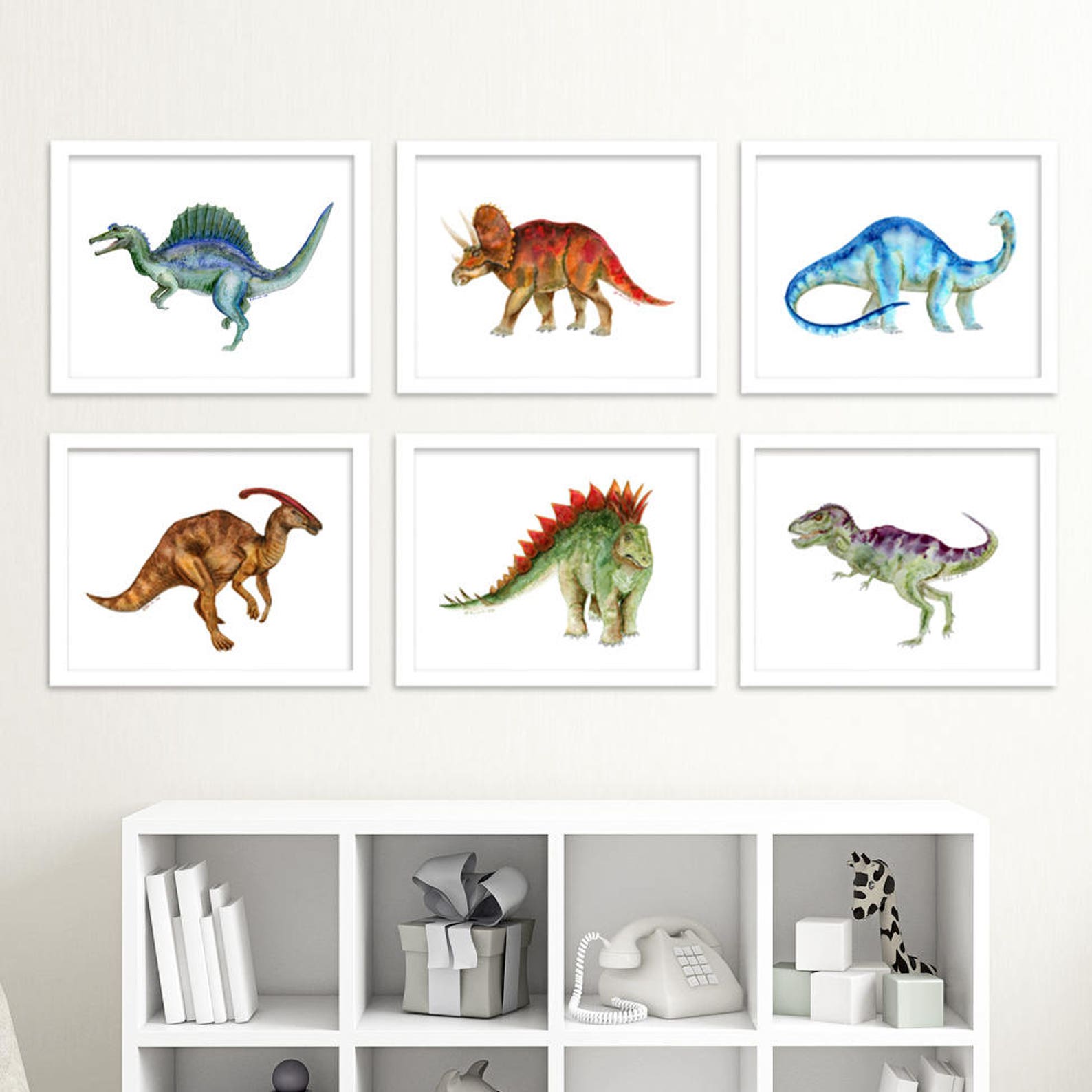 Dinosaur Prints Dinosaur Print Kids Dinosaur Print Dinosaur - Etsy ...