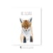 Woodland Animal Quote Art Prints, Woodland Nursery Decor, Inspirational ...
